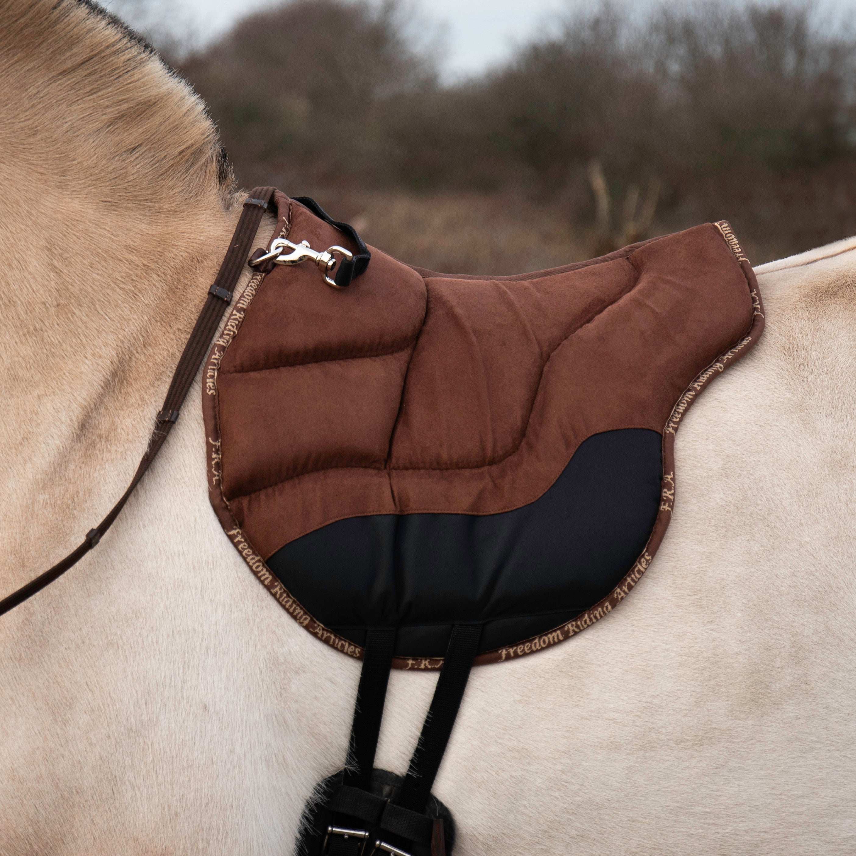 F.R.A. Dardo Barebackpad Brown – Ultimate Riding Comfort